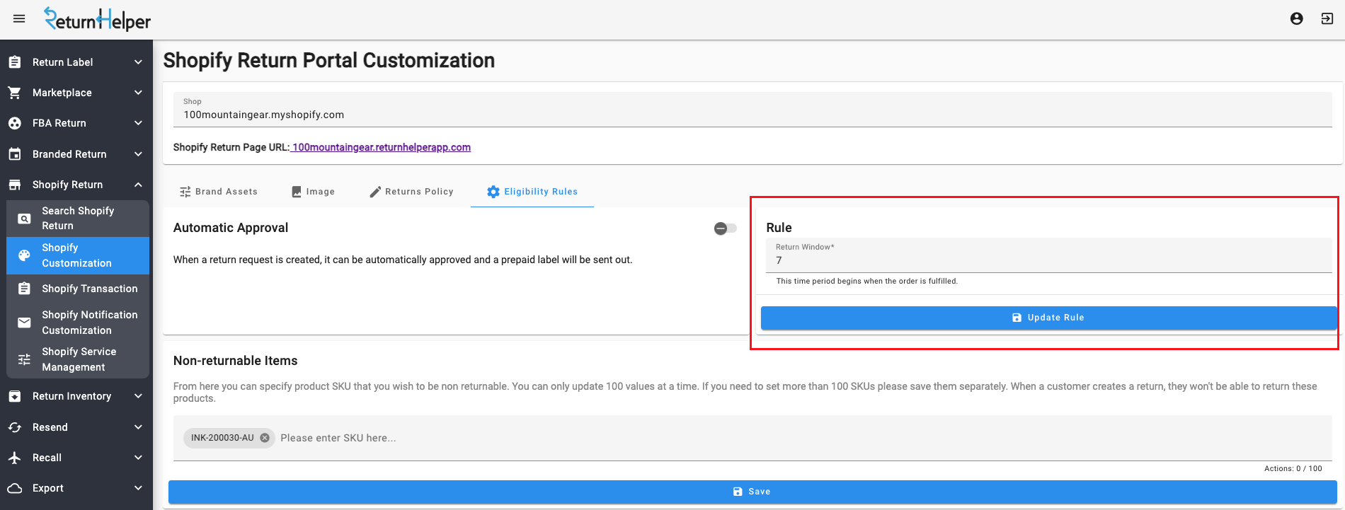 🛠️ Define Your Return Window – Support Center