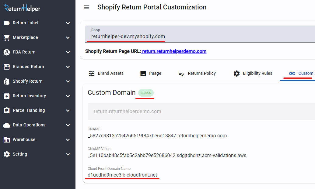 Shopify 返品ページ URL をカスタマイズする方法 – ヘルプセンター